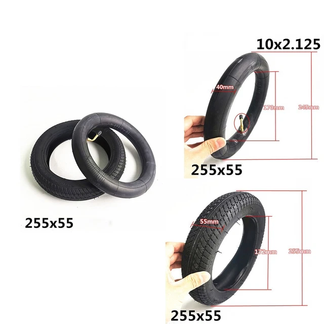 ENSEMBLE DE TUBES pneus int??rieurs et ext??rieurs pour scooters ??lectriques et EUR 12,35 ...