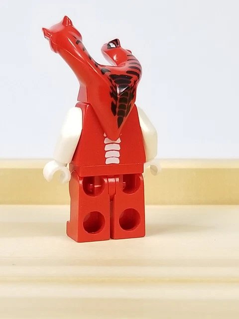 FANGDAM LEGO NINJAGO Minifigure njo048 9457 9445 9571 Red Snake Two ...