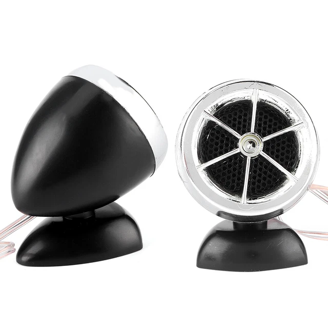 1200W 12V TWEETER Mini Horn Music Dome Loudspeaker For Audio System ...