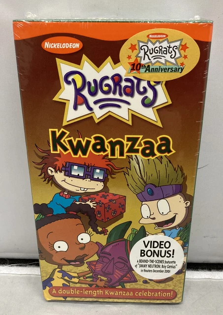 RUGRATS KWANZAA 2001 Nickelodeon Animated Cartoon VHS New Sealed ...