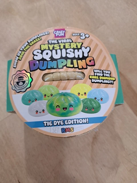 AUTHENTIC REAL NEW RMS Viral Mystery Squishy Dumpling Tie Dye Edition ...