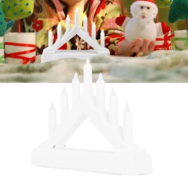 LED CANDLE LAMP Mini Bridge Shape Night Light For Festivals Christmas ...