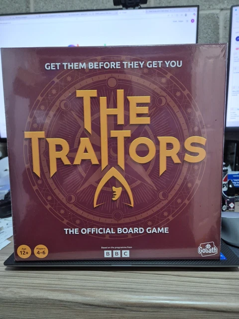 THE TRAITORS OFFICIAL Board Game BBC Goliath UK Edition £35.00 ...