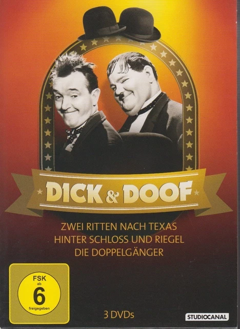 DICK & DOOF DVD Box Sammler Box mit 3 DVDs NEU EUR 19,99 - PicClick DE
