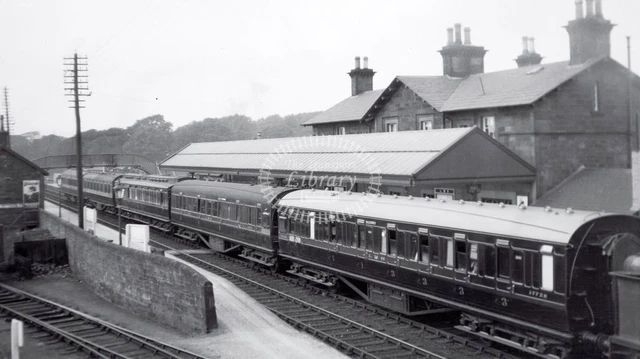 PHOTO BR BRITISH Railways Station Scene - ANNAN STATION £1.99 - PicClick UK