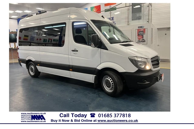 2018 MERCEDES-BENZ SPRINTER 314 2.2CDI 143PS AUTO MWB 13 SEAT EVM ...