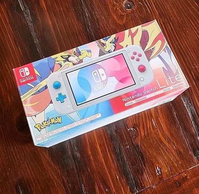 NINTENDO SWITCH LITE Limited Edition Pokèmon Zacian & Zamazenta EUR 150 ...