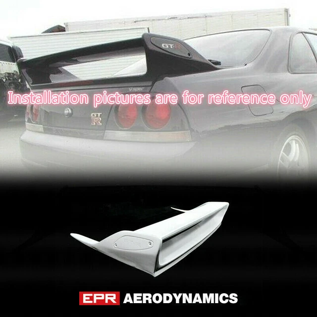 OE STYLE FRP Fiber Rear Spoiler Wing For Nissan R33 Skyline GTR ...
