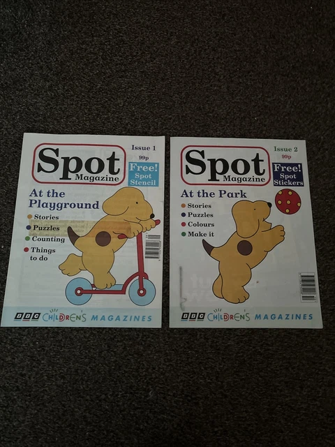 2 X RARE Vintage BBC Childrens SPOT Magazine Comic Issues 1 And 2 £9.99 ... 2 X RARE Vintage BBC Childrens SPOT Magazine Comic Issues 1 And 2 £9.99 ...