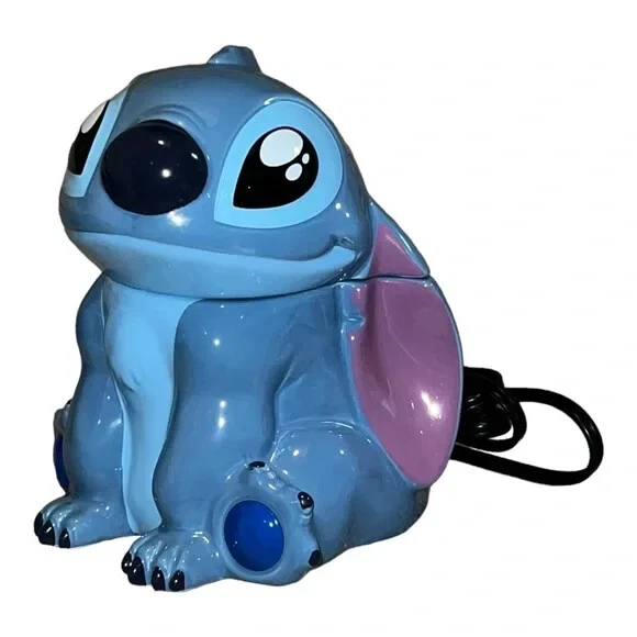 DISNEY SCENTSY STITCH Wax Melt Warmer Ceramic Lilo & Stitch Blue New £ ...