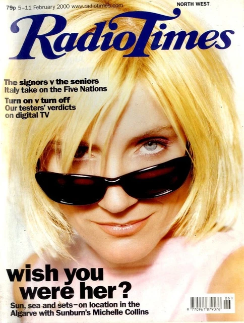 RADIO TIMES MAGAZINE 2000/11/2 Michelle Collins. Joan Baez. Jonathan ...