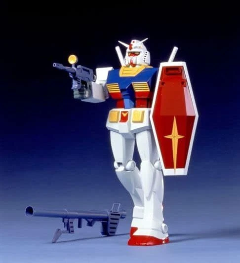 BANDAI SPIRITS MOBILE Suit Gundam 1 100 Scale Gundam Model Kit Old bandai-spirits-mobile-suit-gundam-1-100-scale-gundam-model-kit-old