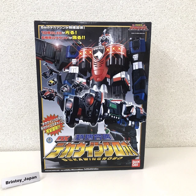 BANDAI SPD SWAT Dekaranger DX Deka Wing Robo Power Rangers Megazord EUR ...