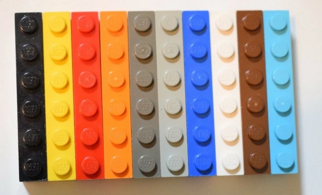 LEGO 3009 BRICK 1x6 Select Colour Pack of 20 £5.99 - PicClick UK