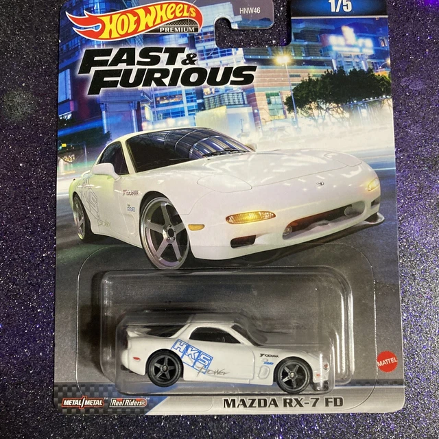 2023 PREMIUM HOT Wheels Fast & Furious #1/5 Mazda RX-7 FD £19.37 ...