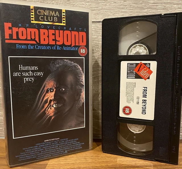 FROM BEYOND VHS Video Cassette Tape (bythe creators or re-animator ...