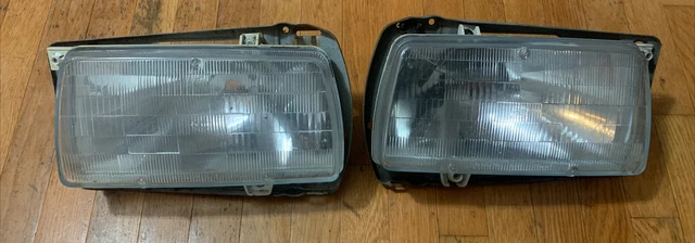 VW MK2 JETTA GLI GOLF GTI 16V DIESEL OEM HELLA Aero Headlights SHIPS ...