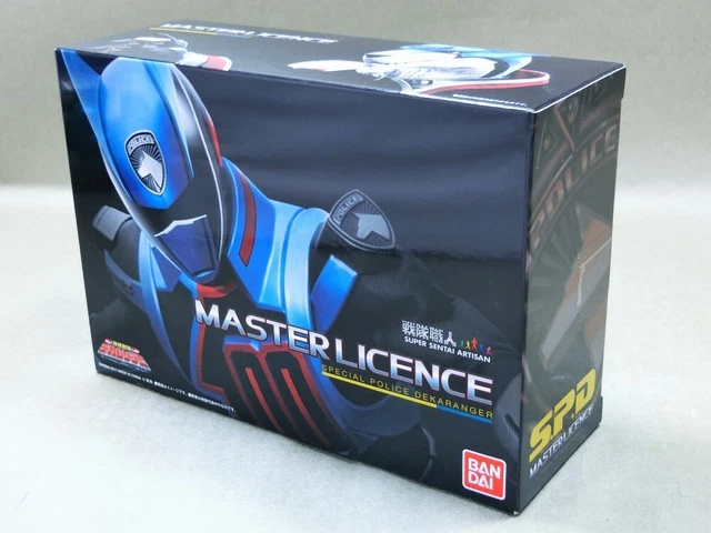 POWER RANGERS SPD MASTER LICENCE SUPER SENTAI ARTISAN Dekaranger Patrol ...