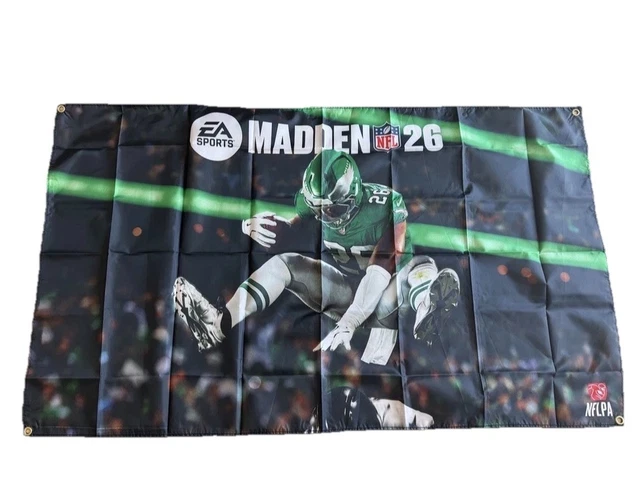 EA SPORTS MADDEN NFL 26 Flag, 35” x 58”, NEW - SEALED FLAG ONLY $99.49 ...