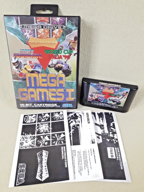 SEGA MEGA DRIVE Mega Games I ( 1 ) game GC tested complete with all 3 ...