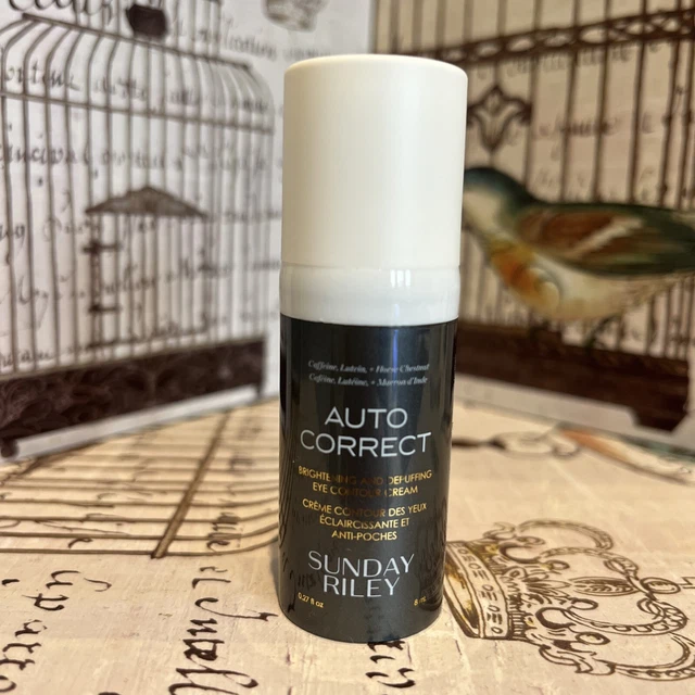SUNDAY RILEY AUTO Correct Brightening and Depuffing Eye Contour Cream ...