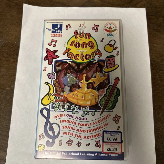 FUN SONG FACTORY VHS Video Tape - Pal - BBC Children’s - Rare £22.48 ...