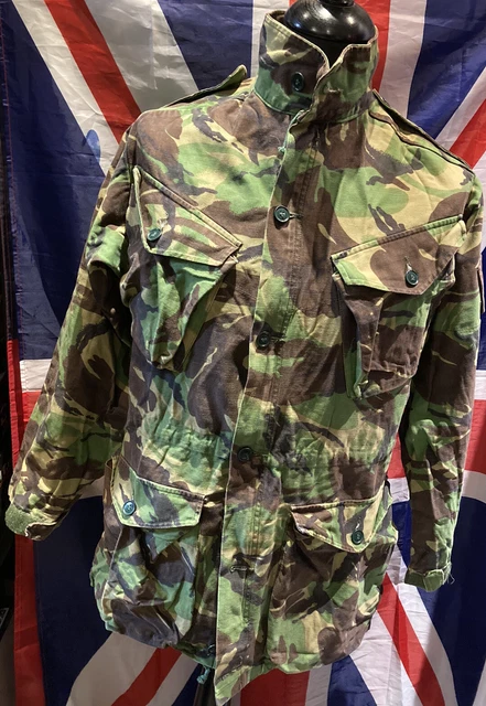RARE BRITISH ARMY Issue 80’s Pattern DPM Woodland Camo Combat Smock ...