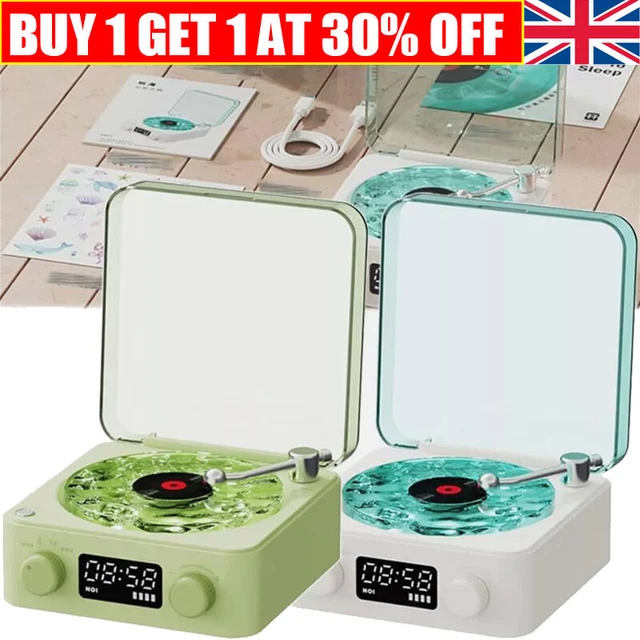 THE WAVES VINYL Player, 2024 New Bluetooth Vinyl Record Player Waves ...