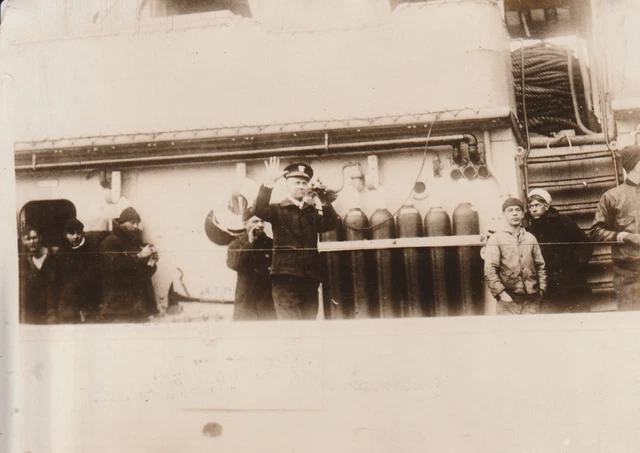 PRESSE FOTO ADMIRAL Frank H. Brumby Untergang des U Boot USS S-4 USA ...