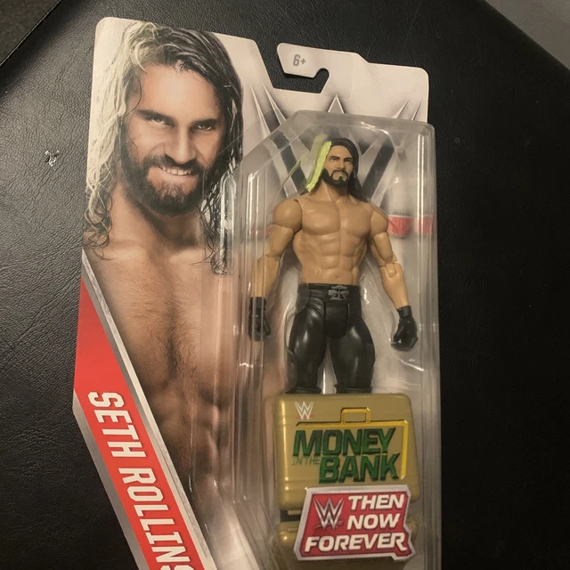 MATTEL WWE SETH rollins then now forever basic action figure new sealed mitb £15.00 - PicClick UK
