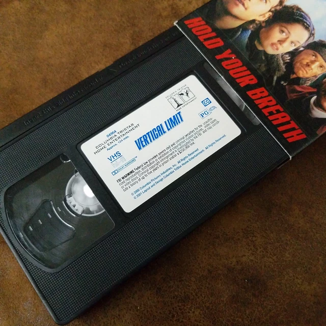 VERTICAL LIMIT (VHS 2001) Chris O'Donnell Bill Paxton Robin Tunney £3. ...
