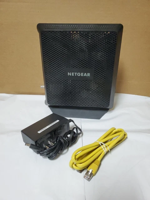 NETGEAR NIGHTHAWK DUAL Band AC1900 Cable Modem Router-Black (C6900 ...