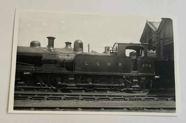 LSWR RAILWAY LOCOMOTIVE Photograph - G6 Class - 273 - D1109 £3.50 ...