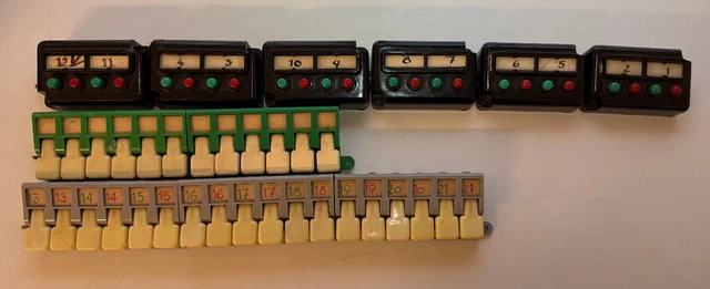 PIKO TILLIG ZEUKE H0 TT Taster Schalter Stellwerk Weichen Konvolut ...