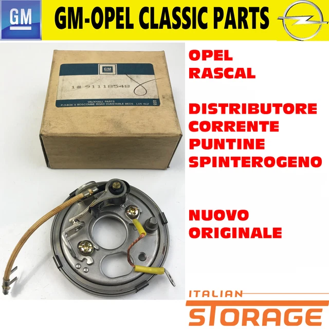 OPEL RASCAL DISTRIBUTEUR Courant Points Éclateur Nouveau 91118548 ...