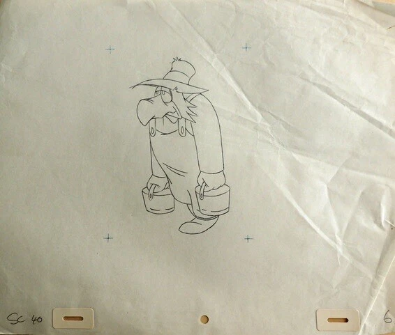 COUNT DUCKULA ORIGINAL Art animation from Cosgrove Hall Studios OPD £47 ...