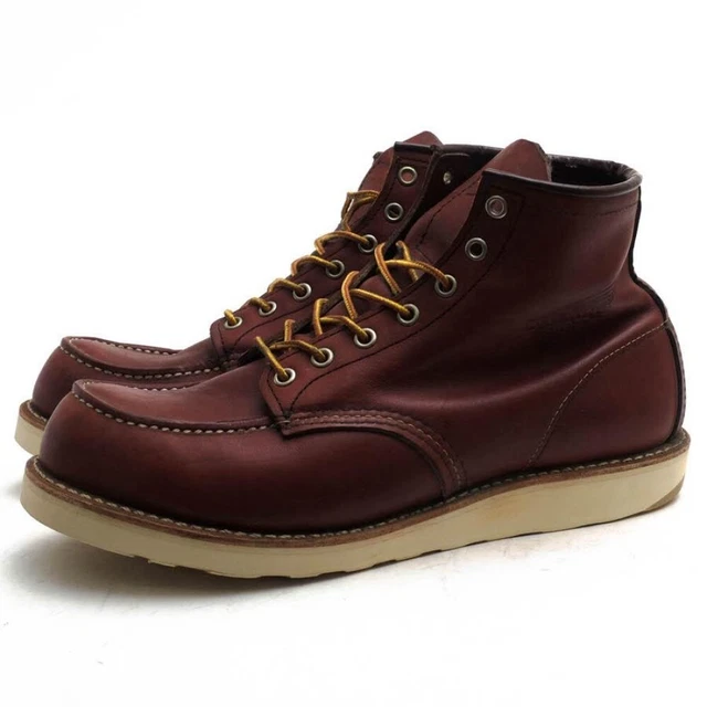 RED WING BOOTS 9106 6inch MOC Toe Copper Worksmith US:10D Leather ...