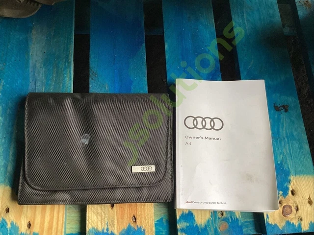 GENUINE. AUDI A4 2019 Owners Manual And Folder. Ak3 Box1 EUR 39,81 ...