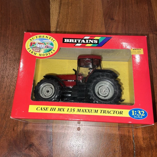 BRITAINS CASE IH MX 135 Maxxum Tractor. 00227 Boxed Unused £37.08 ...