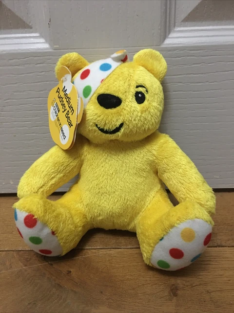 PUDSEY BEAR TEDDY BEAR BBC CHILDREN IN NEED 2007 Medium Bear BNWT £14. ...