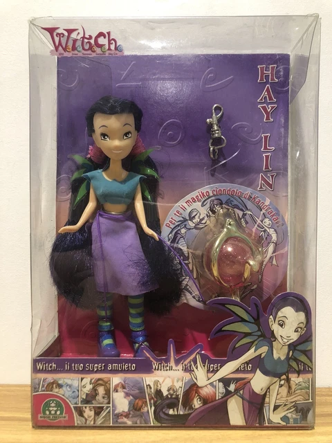 RARE DISNEY W.I.T.C.H. Hay Lin Witch Transformed With Pendant 16cm Doll ...