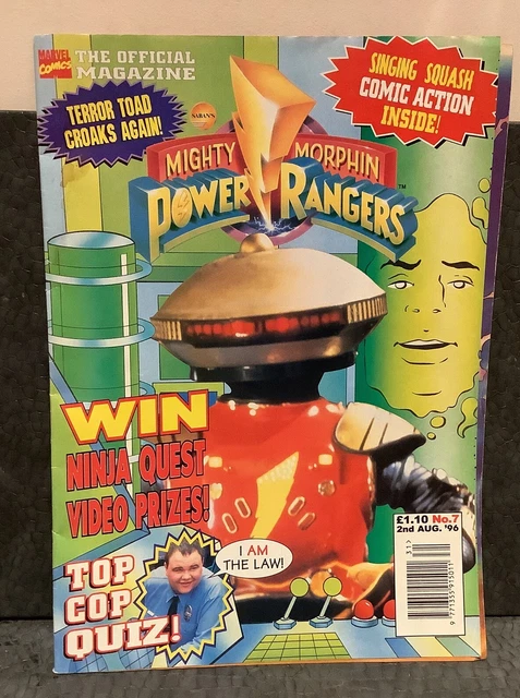 MIGHTY MORPHIN' POWER Rangers Marvel Comics Issue #7(Aug 1996) Magazine ...