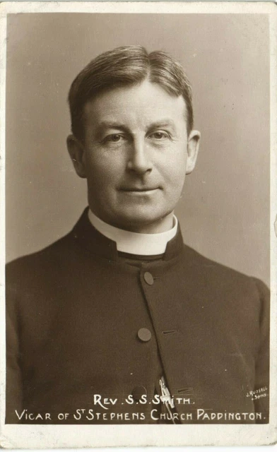 PADDINGTON. REV.S.SMITH, VICAR of St Stephen's Church by Russell & Sons ...