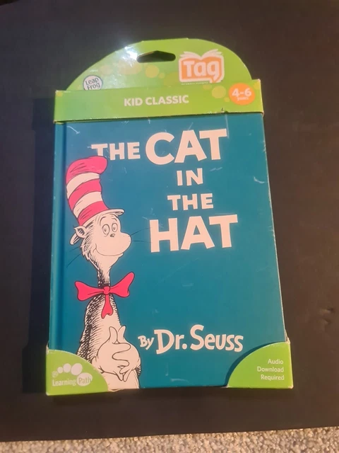 THE CAT IN The Hat Dr Seuss Leap Frog Tag Reader Book Hard Cover RRP £ ...