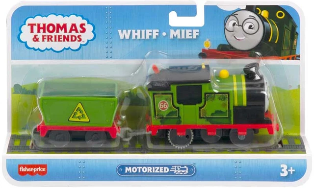 FISHER PRICE THOMAS & Friends Trackmaster Motorzied Whiff & Tender ...