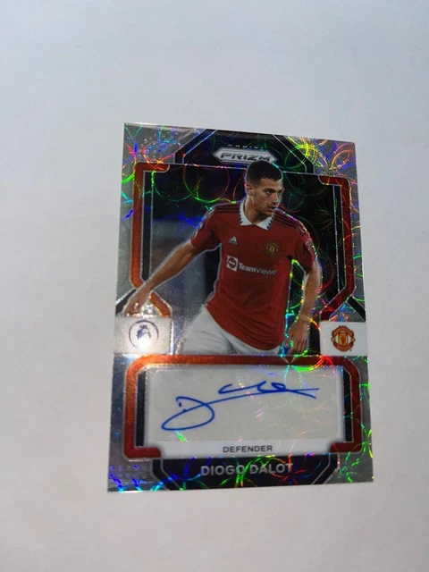 DIOGO DALOT 2022-23 Panini Prizm Pls Auto Autograph - Manchester United ...