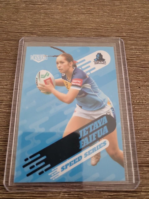 NRL 2022 ELITE Jetaya Faifua Speed Series Card!! $1.30 - PicClick AU