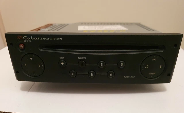 AUTORADIO CD Cabasse Auditorium Tronic Renault Clio2 Laguna Megane EUR ...