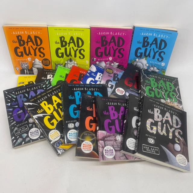 THE BAD GUYS Complete Series 1 - 20 books Aaron Blabey children’s ...