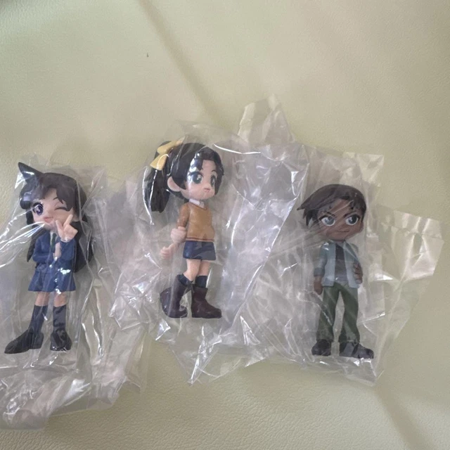 DETECTIVE CONAN PALVERSE Hattori Heiji, Kazuha, Ran Figures, Bagged, No ...